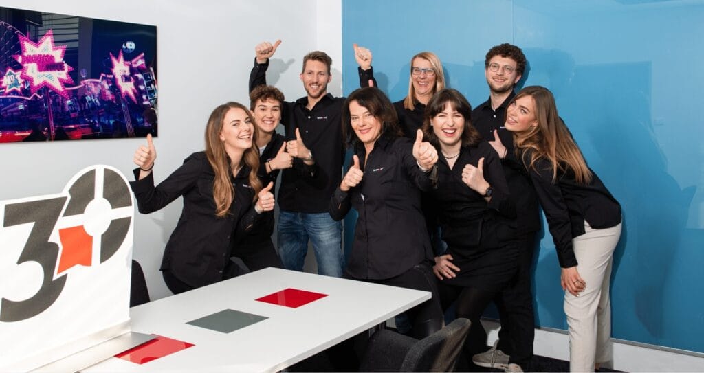 Das Team von team::mt – Ihre Partner für kreatives Marketing & Strategie